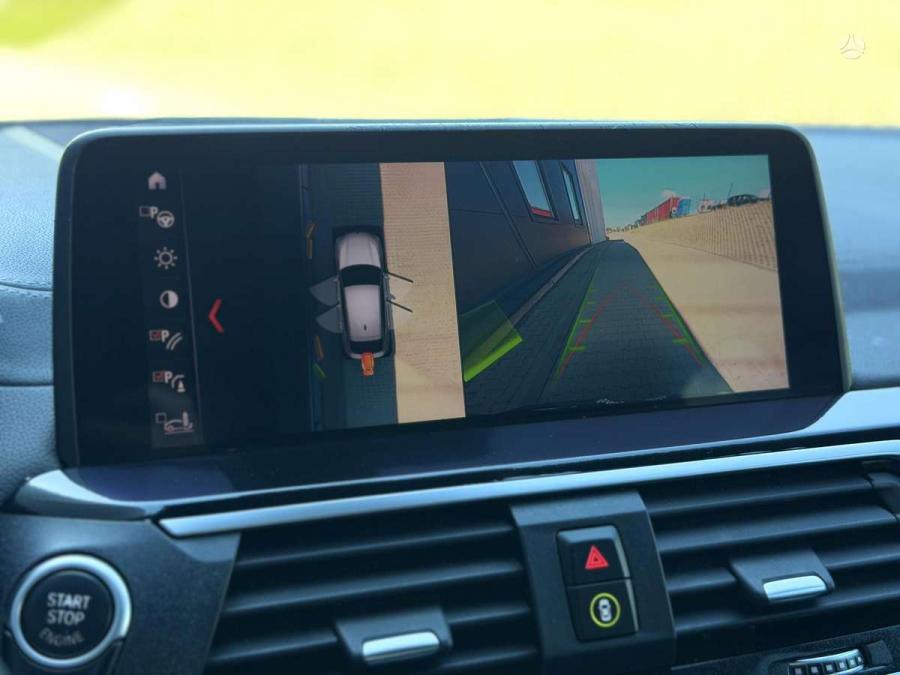 Blue BMW X4 2019 in Vilnius, with an engine capacity of 3.00 L and mileage of 122 thousand km for 33300 €, photo 18 on AUTOMOTO.COM.LV