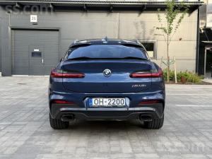 Blue BMW X4 2019 in Riga, with an engine capacity of 3.00 L and mileage of 110 thousand km for 38500 €, photo 6 on AUTOMOTO.COM.LV