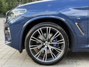 Blue BMW X4 2019 in Riga, with an engine capacity of 3.00 L and mileage of 110 thousand km for 38500 €, photo 7 on AUTOMOTO.COM.LV