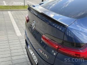 Blue BMW X4 2019 in Riga, with an engine capacity of 3.00 L and mileage of 110 thousand km for 38500 €, photo 10 on AUTOMOTO.COM.LV