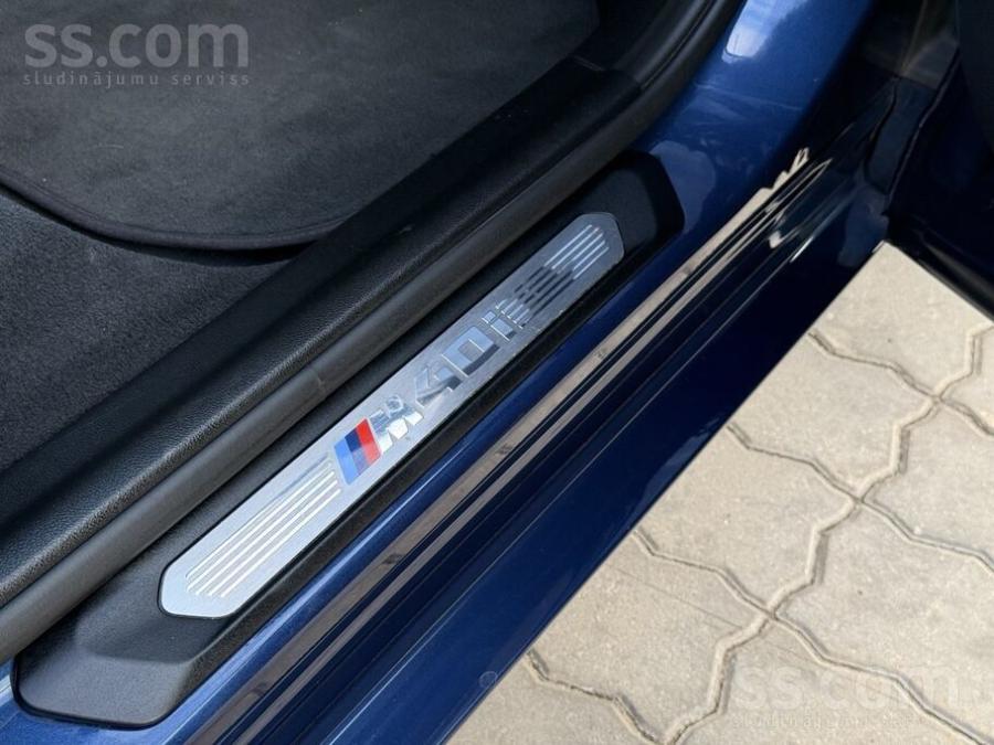 Blue BMW X4 2019 in Riga, with an engine capacity of 3.00 L and mileage of 110 thousand km for 38500 €, photo 13 on AUTOMOTO.COM.LV