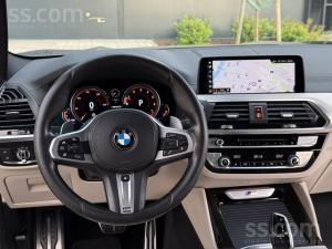 Blue BMW X4 2019 in Riga, with an engine capacity of 3.00 L and mileage of 110 thousand km for 38500 €, photo 16 on AUTOMOTO.COM.LV