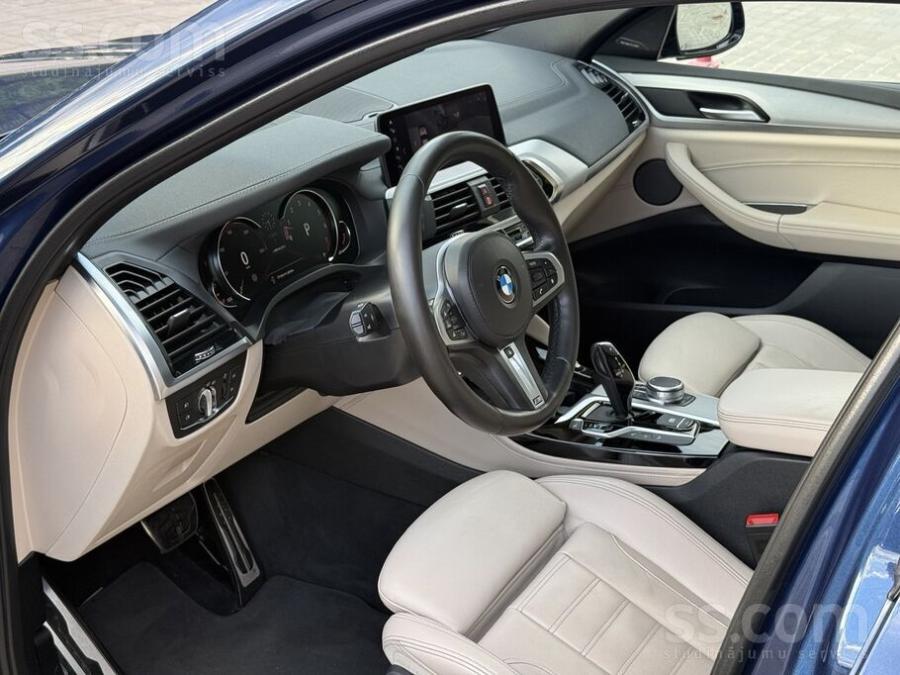 Blue BMW X4 2019 in Riga, with an engine capacity of 3.00 L and mileage of 110 thousand km for 38500 €, photo 17 on AUTOMOTO.COM.LV