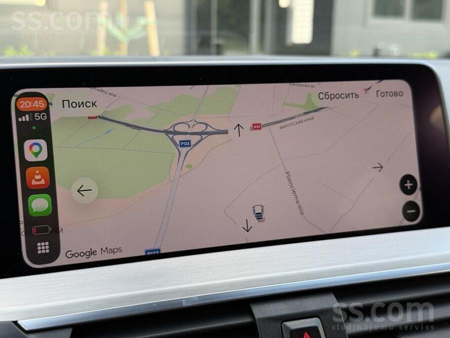 Blue BMW X4 2019 in Riga, with an engine capacity of 3.00 L and mileage of 110 thousand km for 38500 €, photo 33 on AUTOMOTO.COM.LV