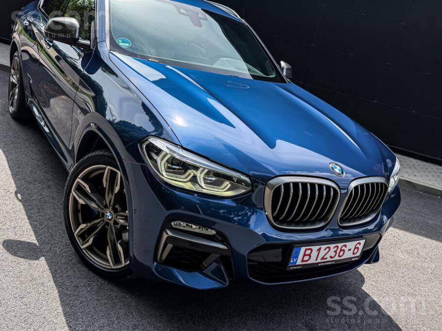 Zils BMW X4 2019 Jelgava, ar dzinēja tilpumu 3.00 L un nobraukumu 210 tūkst. km par 28700 €, foto 9 vietnē AUTOMOTO.COM.LV