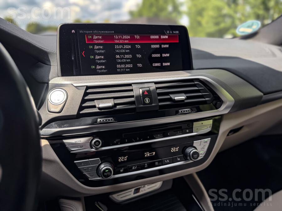 Zils BMW X4 2019 Jelgava, ar dzinēja tilpumu 3.00 L un nobraukumu 210 tūkst. km par 28700 €, foto 24 vietnē AUTOMOTO.COM.LV