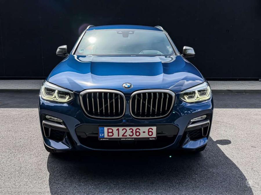 Blue BMW X4 2019 in Jelgava, with an engine capacity of 2.99 L and mileage of 210 thousand km for 28500 €, photo 3 on AUTOMOTO.COM.LV