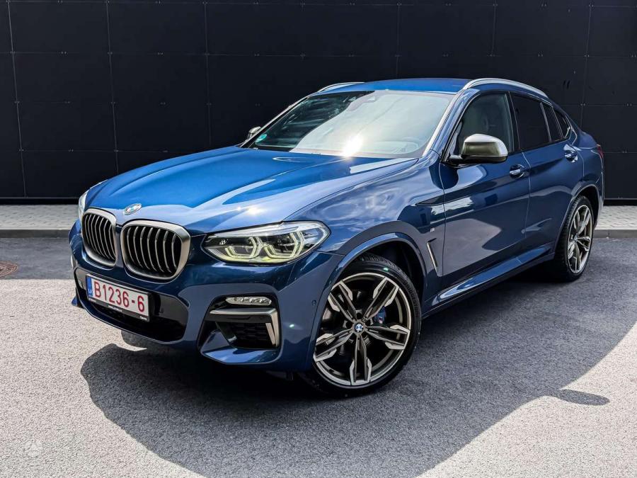 Blue BMW X4 2019 in Jelgava, with an engine capacity of 2.99 L and mileage of 210 thousand km for 28500 €, photo 5 on AUTOMOTO.COM.LV