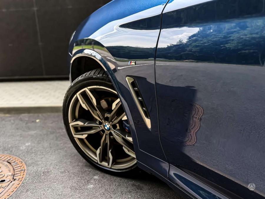 Blue BMW X4 2019 in Jelgava, with an engine capacity of 2.99 L and mileage of 210 thousand km for 28500 €, photo 14 on AUTOMOTO.COM.LV