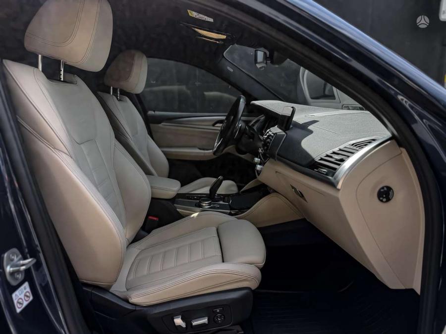 Blue BMW X4 2019 in Jelgava, with an engine capacity of 2.99 L and mileage of 210 thousand km for 28500 €, photo 16 on AUTOMOTO.COM.LV