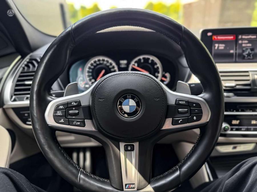 Blue BMW X4 2019 in Jelgava, with an engine capacity of 2.99 L and mileage of 210 thousand km for 28500 €, photo 21 on AUTOMOTO.COM.LV