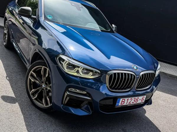 Blue BMW X4 2019 in Jelgava, with an engine capacity of 3.00 L and mileage of 210 thousand km for 28700 €, photo 8 on AUTOMOTO.COM.LV