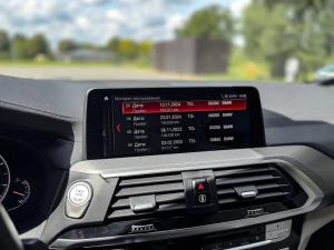 Синий БМВ Х4 2019 в Елгава, объемом двигателя 3.00 л и пробегом 210 тыс. км за 28700 €, фото 21 на AUTOMOTO.COM.LV