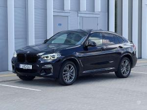 Zils BMW X4 2019 Viļņa, ar dzinēja tilpumu 3.00 L un nobraukumu 123 tūkst. km par 29900 €, foto  vietnē AUTOMOTO.COM.LV