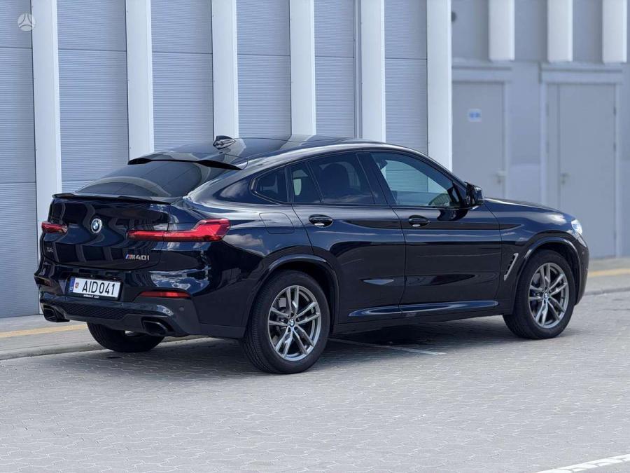 Blue BMW X4 2019 in Vilnius, with an engine capacity of 3.00 L and mileage of 123 thousand km for 29900 €, photo 3 on AUTOMOTO.COM.LV