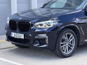 Blue BMW X4 2019 in Vilnius, with an engine capacity of 3.00 L and mileage of 123 thousand km for 29900 €, photo 22 on AUTOMOTO.COM.LV