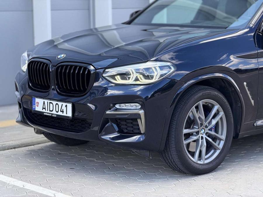 Blue BMW X4 2019 in Vilnius, with an engine capacity of 3.00 L and mileage of 123 thousand km for 29900 €, photo 22 on AUTOMOTO.COM.LV