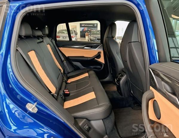 Zils BMW X4 2021 Tallina, ar dzinēja tilpumu 3.00 L un nobraukumu 62 tūkst. km par 55900 €, foto 10 vietnē AUTOMOTO.COM.LV