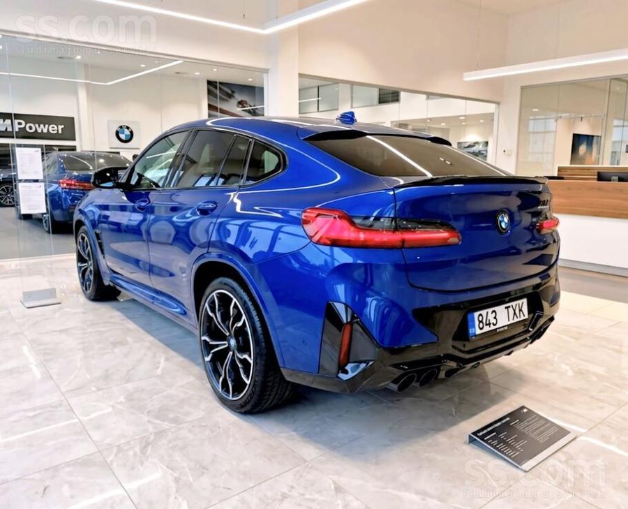 Zils BMW X4 2021 Tallina, ar dzinēja tilpumu 3.00 L un nobraukumu 62 tūkst. km par 55900 €, foto 14 vietnē AUTOMOTO.COM.LV