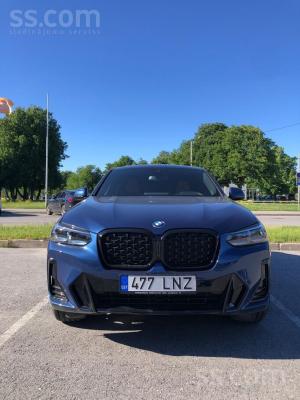 Синий БМВ Х4 2022 в Рига, объемом двигателя 2.00 л и пробегом 34 тыс. км за 55550 €, фото 3 на AUTOMOTO.COM.LV