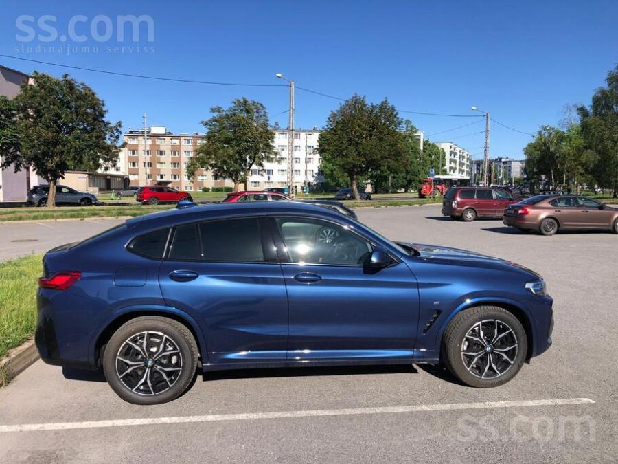 Синий БМВ Х4 2022 в Рига, объемом двигателя 2.00 л и пробегом 34 тыс. км за 55550 €, фото 8 на AUTOMOTO.COM.LV