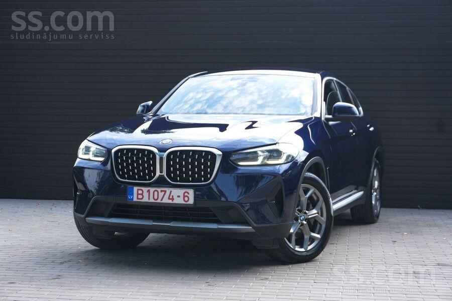 Zils BMW X4 2022 Rīga, ar dzinēja tilpumu 3.00 L un nobraukumu 195 tūkst. km par 32490 €, foto 1 vietnē AUTOMOTO.COM.LV