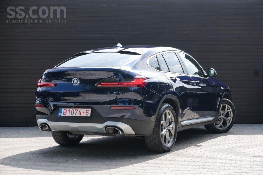 Zils BMW X4 2022 Rīga, ar dzinēja tilpumu 3.00 L un nobraukumu 195 tūkst. km par 32490 €, foto 4 vietnē AUTOMOTO.COM.LV