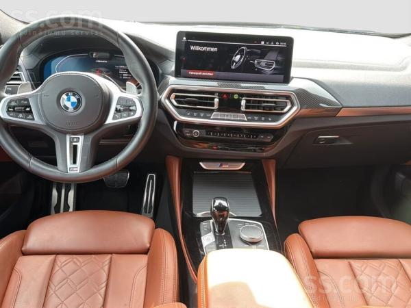 Blue BMW X4 2023 in Riga, with an engine capacity of 3.00 L and mileage of 13 thousand km for 63800 €, photo 6 on AUTOMOTO.COM.LV