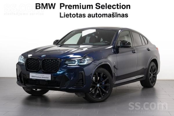 Zils BMW X4 2023 Rīga, ar dzinēja tilpumu 2.00 L un nobraukumu 100 tūkst. km par 42500 €, foto 1 vietnē AUTOMOTO.COM.LV