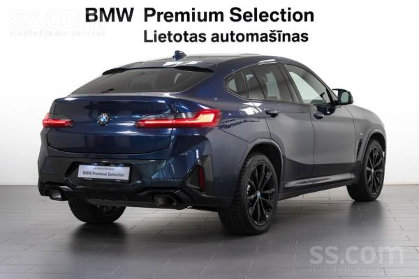 Zils BMW X4 2023 Rīga, ar dzinēja tilpumu 2.00 L un nobraukumu 100 tūkst. km par 42500 €, foto 2 vietnē AUTOMOTO.COM.LV