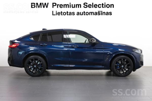 Zils BMW X4 2023 Rīga, ar dzinēja tilpumu 2.00 L un nobraukumu 100 tūkst. km par 42500 €, foto 9 vietnē AUTOMOTO.COM.LV