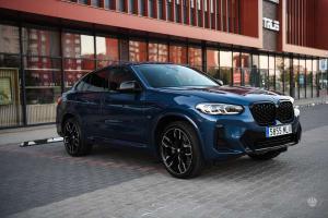 Blue BMW X4 2023 in Klaipeda, with an engine capacity of 2.00 L and mileage of 21 thousand km for 41500 €, photo  on AUTOMOTO.COM.LV