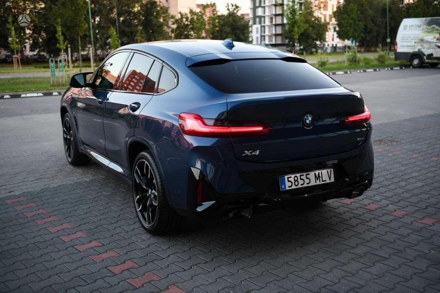 Blue BMW X4 2023 in Klaipeda, with an engine capacity of 2.00 L and mileage of 21 thousand km for 41500 €, photo 13 on AUTOMOTO.COM.LV