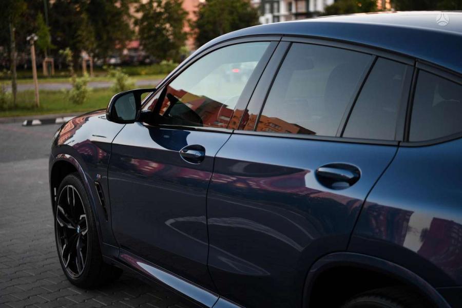 Blue BMW X4 2023 in Klaipeda, with an engine capacity of 2.00 L and mileage of 21 thousand km for 41500 €, photo 27 on AUTOMOTO.COM.LV