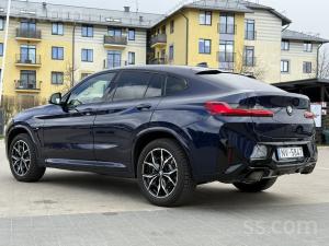 Blue BMW X4 2024 in Riga, with an engine capacity of 2.00 L and mileage of 15 thousand km for 52900 €, photo 6 on AUTOMOTO.COM.LV
