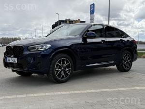 Blue BMW X4 2024 in Riga, with an engine capacity of 2.00 L and mileage of 15 thousand km for 52900 €, photo 7 on AUTOMOTO.COM.LV