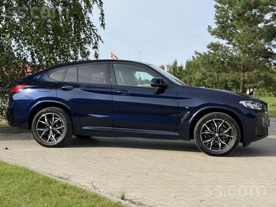 Zils BMW X4 2024 Rīga, ar dzinēja tilpumu 2.00 L un nobraukumu 19 tūkst. km par 51900 €, foto 5 vietnē AUTOMOTO.COM.LV