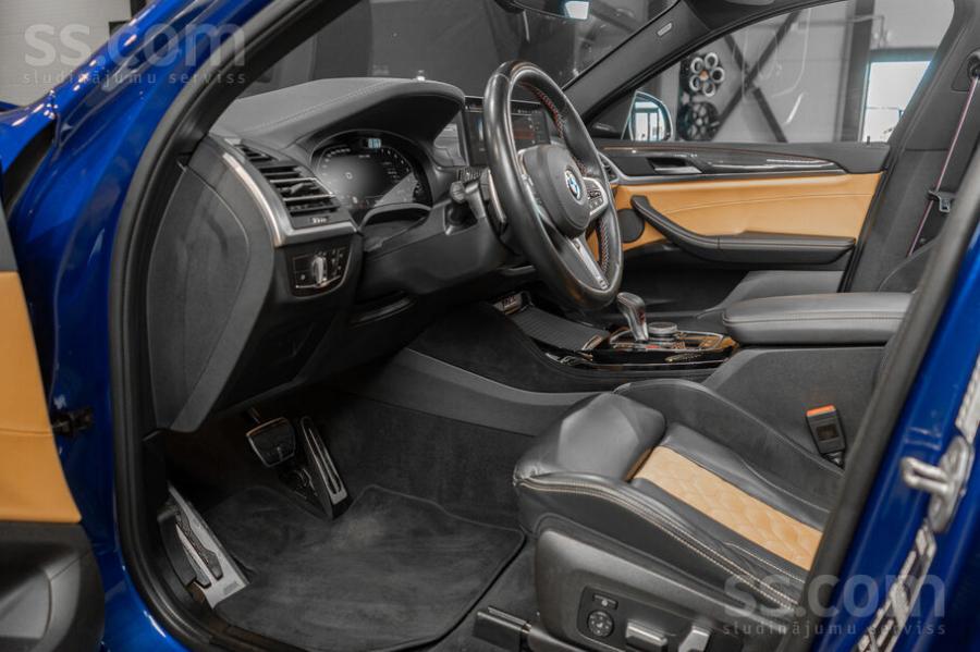 Zils BMW X4 2024 Rīga, ar dzinēja tilpumu 3.00 L un nobraukumu 24 tūkst. km par 72000 €, foto 9 vietnē AUTOMOTO.COM.LV