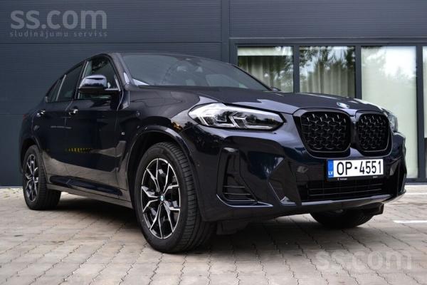 Zils BMW X4 2024 Rīga, ar dzinēja tilpumu 2.00 L un nobraukumu 36 tūkst. km par 42000 €, foto 1 vietnē AUTOMOTO.COM.LV