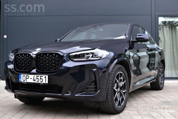 Zils BMW X4 2024 Rīga, ar dzinēja tilpumu 2.00 L un nobraukumu 36 tūkst. km par 42000 €, foto 3 vietnē AUTOMOTO.COM.LV