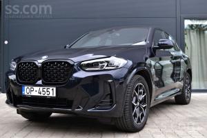 Blue BMW X4 2024 in Riga, with an engine capacity of 2.00 L and mileage of 36 thousand km for 42000 €, photo 4 on AUTOMOTO.COM.LV