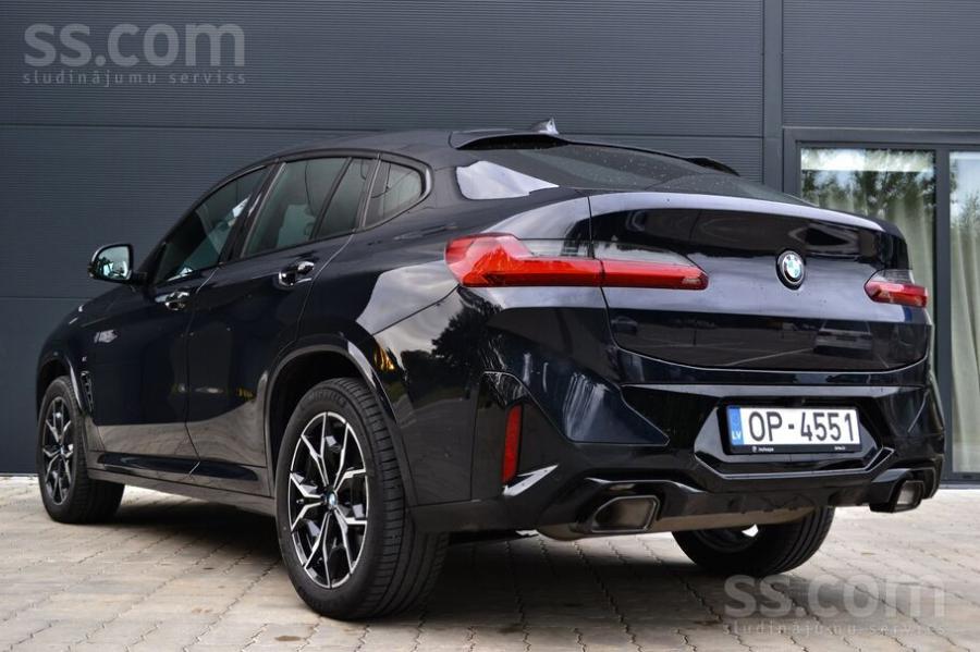 Blue BMW X4 2024 in Riga, with an engine capacity of 2.00 L and mileage of 36 thousand km for 42000 €, photo 7 on AUTOMOTO.COM.LV