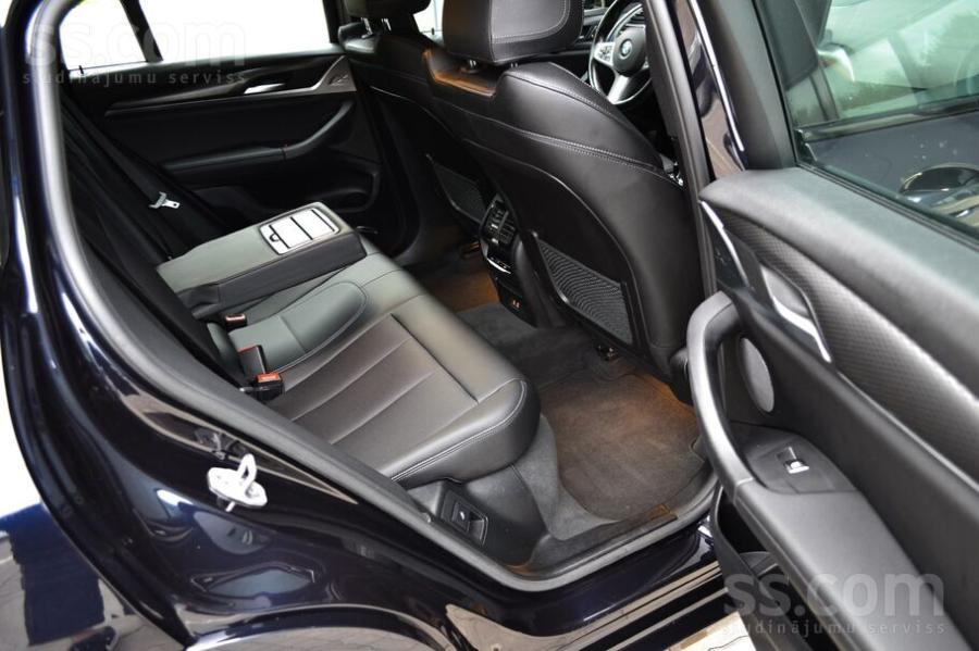 Blue BMW X4 2024 in Riga, with an engine capacity of 2.00 L and mileage of 36 thousand km for 42000 €, photo 13 on AUTOMOTO.COM.LV
