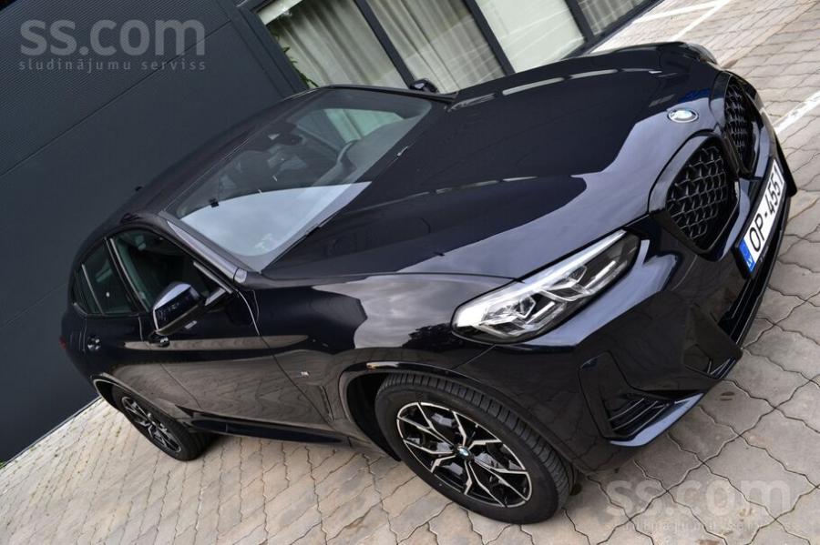 Blue BMW X4 2024 in Riga, with an engine capacity of 2.00 L and mileage of 36 thousand km for 42000 €, photo 15 on AUTOMOTO.COM.LV