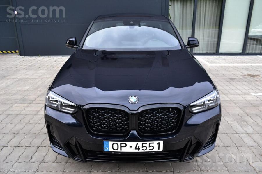 Blue BMW X4 2024 in Riga, with an engine capacity of 2.00 L and mileage of 36 thousand km for 42000 €, photo 16 on AUTOMOTO.COM.LV