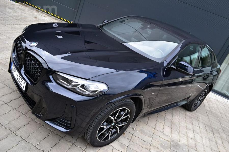Blue BMW X4 2024 in Riga, with an engine capacity of 2.00 L and mileage of 36 thousand km for 42000 €, photo 17 on AUTOMOTO.COM.LV