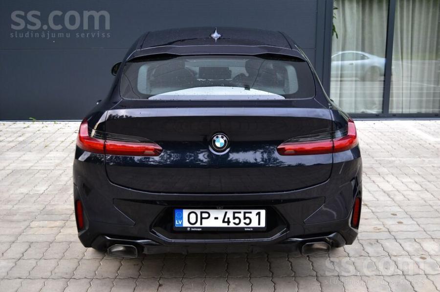 Blue BMW X4 2024 in Riga, with an engine capacity of 2.00 L and mileage of 36 thousand km for 42000 €, photo 19 on AUTOMOTO.COM.LV