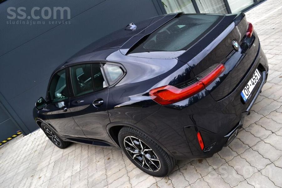 Blue BMW X4 2024 in Riga, with an engine capacity of 2.00 L and mileage of 36 thousand km for 42000 €, photo 20 on AUTOMOTO.COM.LV