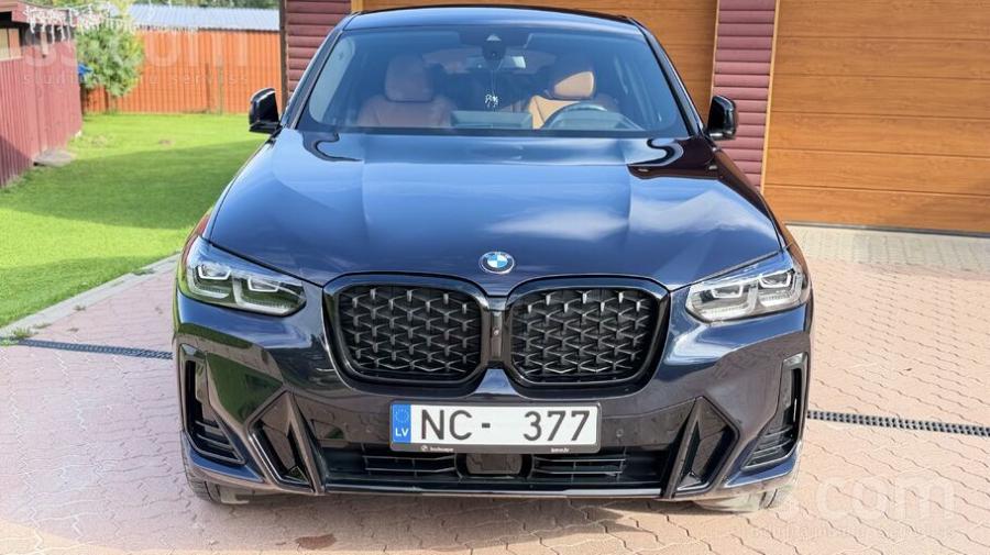 Blue BMW X4 2025 in Riga, with an engine capacity of 2.00 L and mileage of 17 thousand km for 53000 €, photo 3 on AUTOMOTO.COM.LV