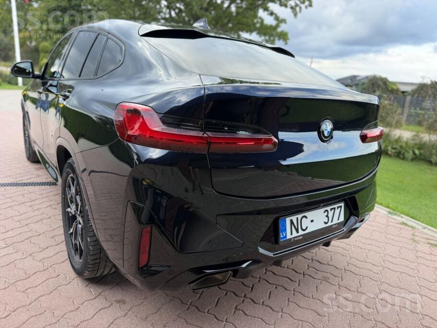 Blue BMW X4 2025 in Riga, with an engine capacity of 2.00 L and mileage of 17 thousand km for 53000 €, photo 8 on AUTOMOTO.COM.LV